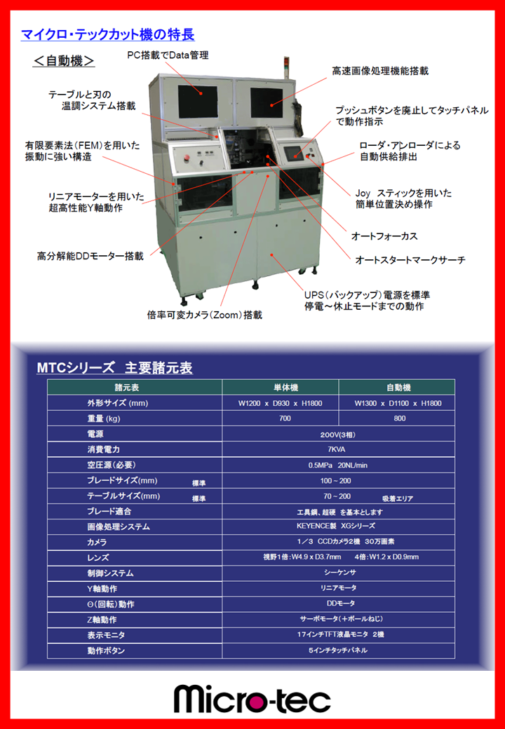 MLCC/LTCC | MLCC/LTCC｜スクリーン印刷機の製造販売はマイクロ・テック株式会社